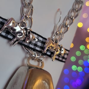MORE COW BELL Gold Chain Necklace - Etsy
