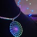 Rainbow Steel Spider Web Chain Necklace - Etsy