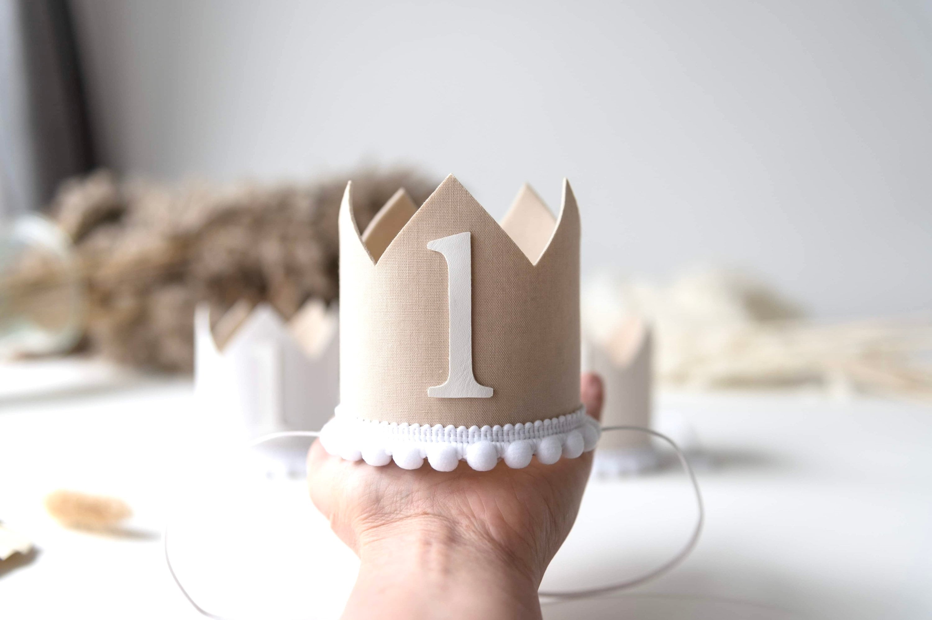 Birthday Crown First Birthday Party Cake Smash Prop Gift - Etsy UK