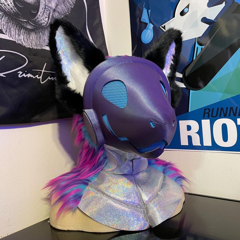Premade Fursuit Protogen - Etsy