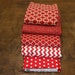 3/4" Red Polka Dot Cotton Fabric Fat Quarter Quilting Sewing Crafts ...