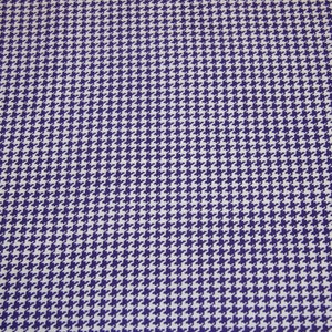 Purple Happy Houndstooth Cotton Fabric SHIPS FAST Free Shipping ...
