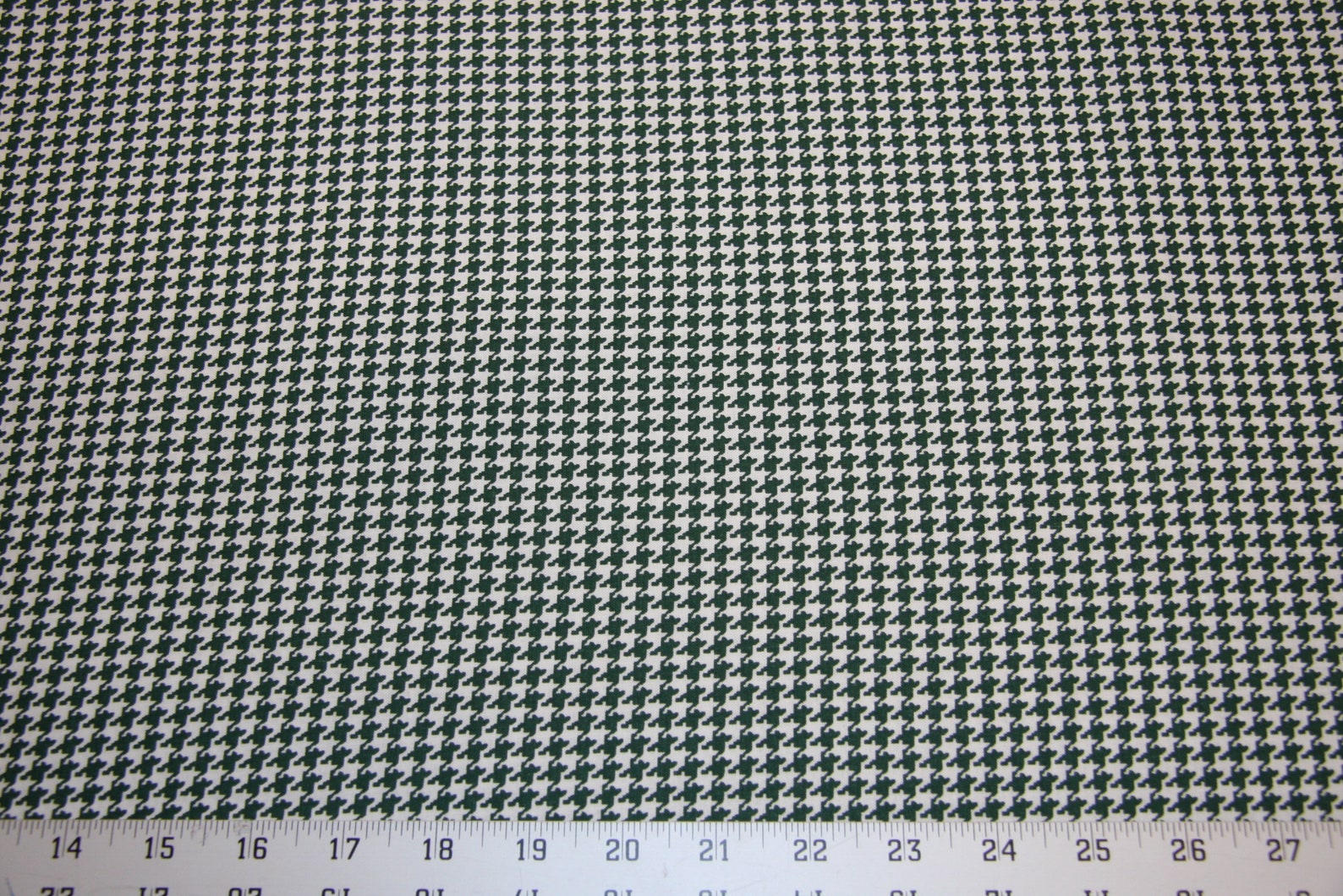 Hunter Green Happy Houndstooth SHIPS FAST Free Shipping - Etsy
