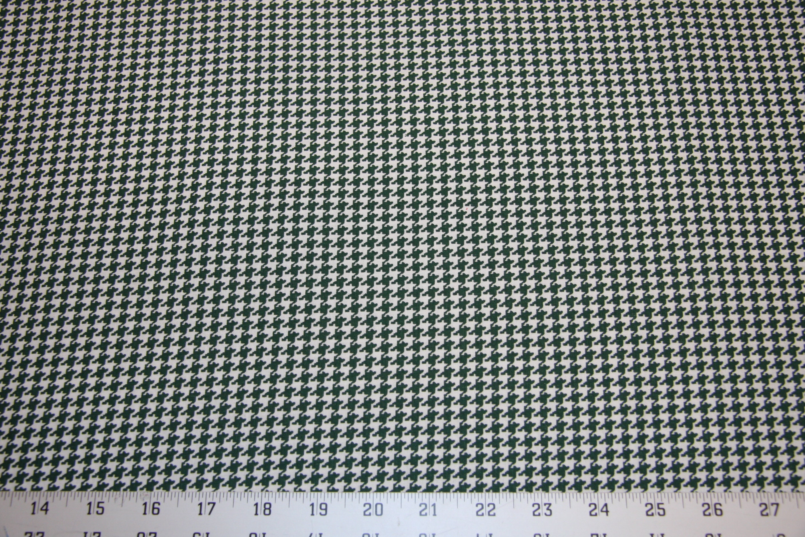 Hunter Green Happy Houndstooth SHIPS FAST Free Shipping - Etsy