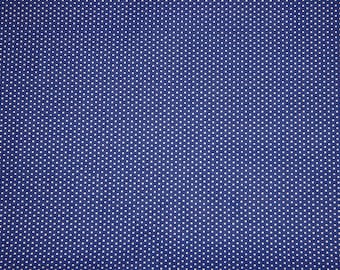 Royal Blue Dot Fabric - Etsy