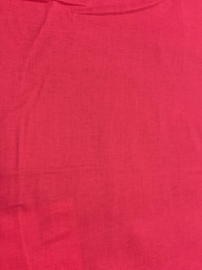 Hot Pink Solid Cotton Fabric 100% Cotton Fabric Quilting - Etsy
