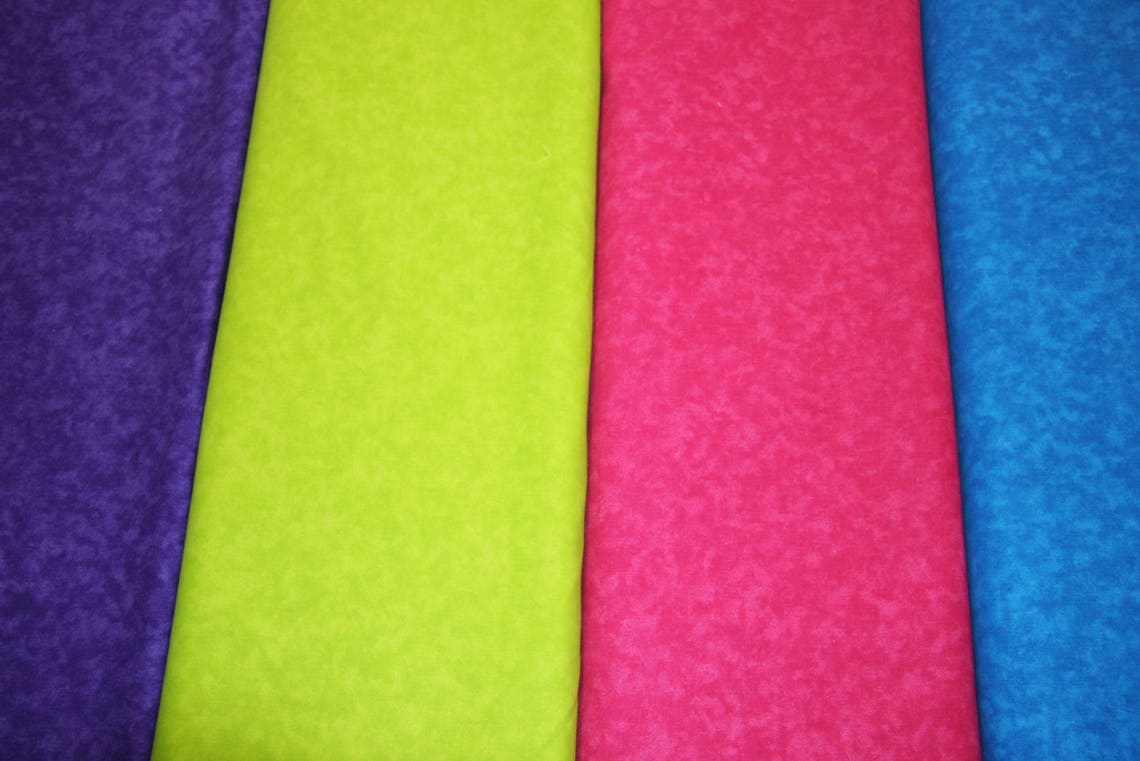 Hot Pink Marbled Cotton Fabric Quilting Sewing Crafts Low - Etsy