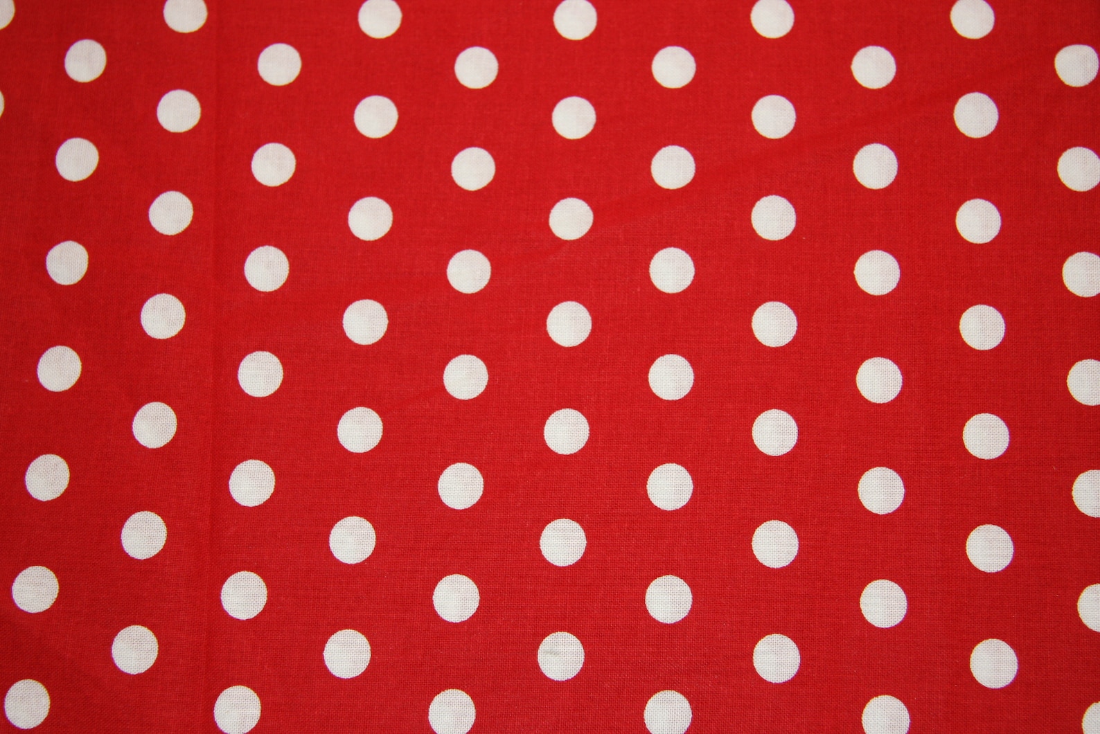 1/2 Red Polka Dot Cotton Fabric SHIPS FAST Polka Dot | Etsy