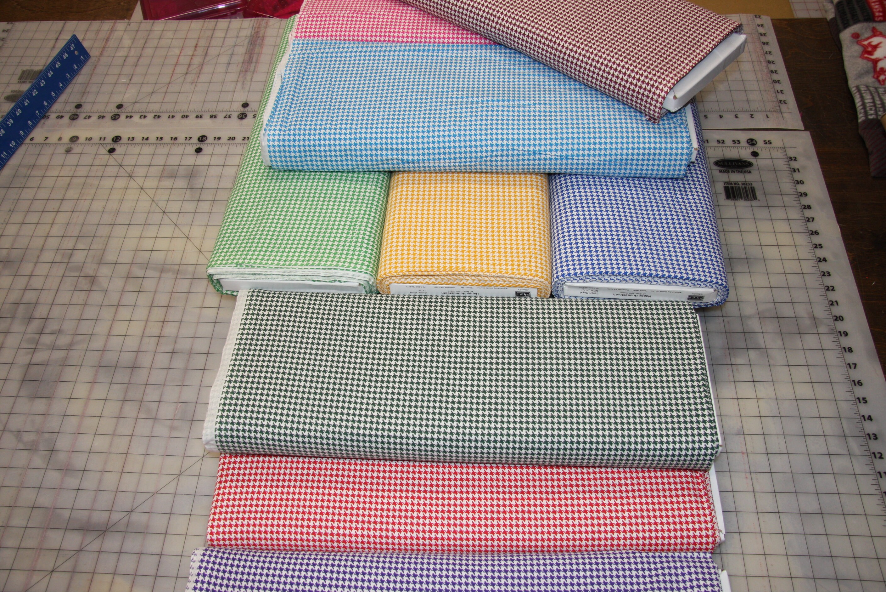 Gold Happy Houndstooth SHIPS FAST Free Shipping Available - Etsy