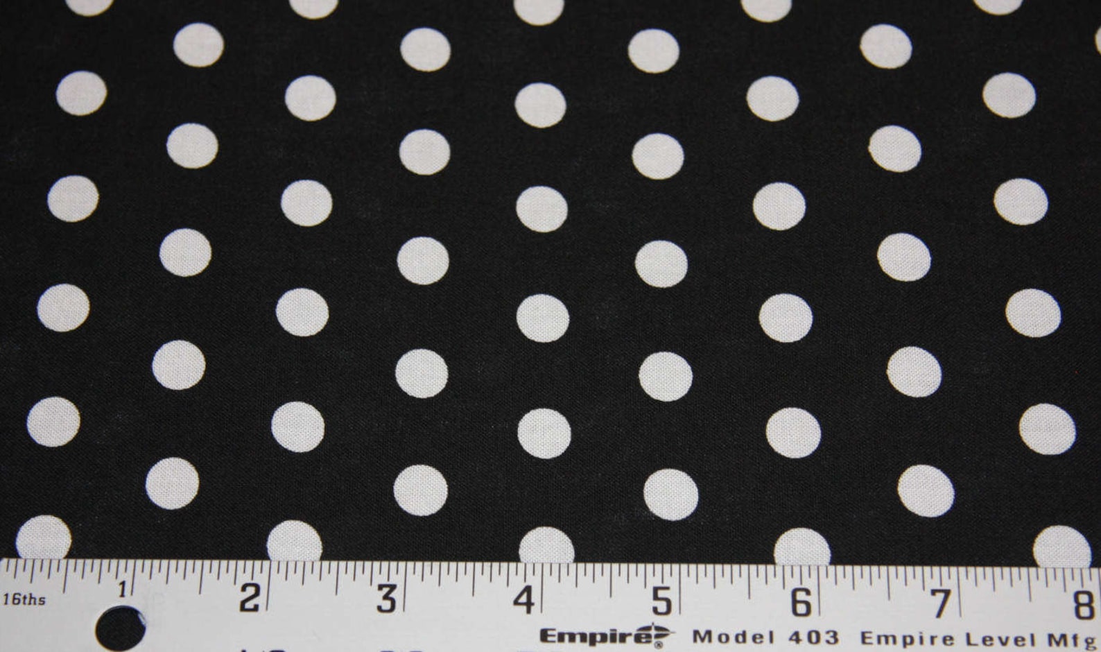 1/2" Black Polka Dot Cotton Fabric Low Price Cotton Fabric Free ...