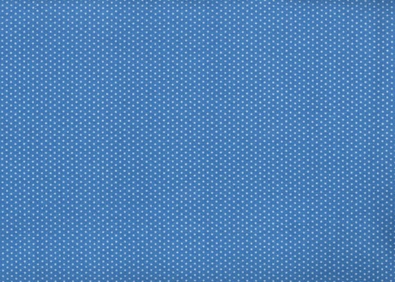 Turquoise Pin dot pin dot Cotton Fabric SHIP FAST Polka dot | Etsy