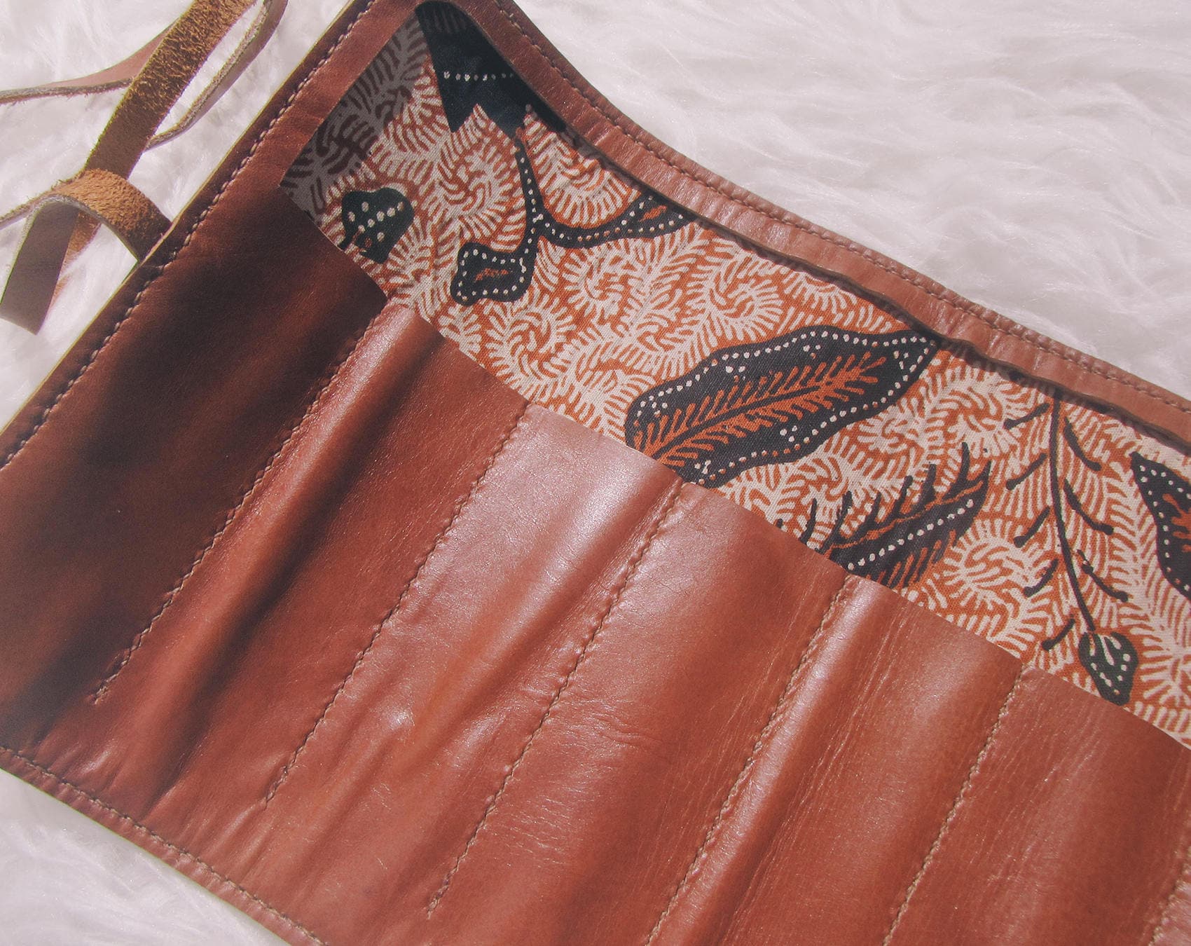 Leather Pencil Roll Case \\ Template Pattern PDF \\ Leather Crafting ...