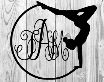 Dancer monogram | Etsy