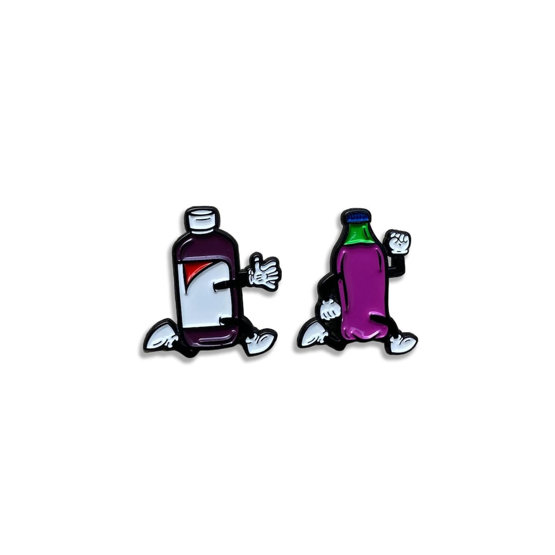Dirty Sprite Soft Enamel Pin Set for (hats, Bags, Vest, Jackets ...