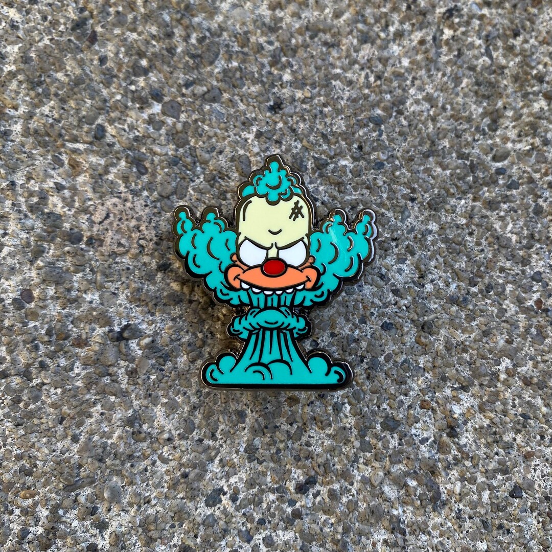 Clown Hard Enamel Pin for (hats, Bags, Vest, Jackets, Beanies, Lanyards ...