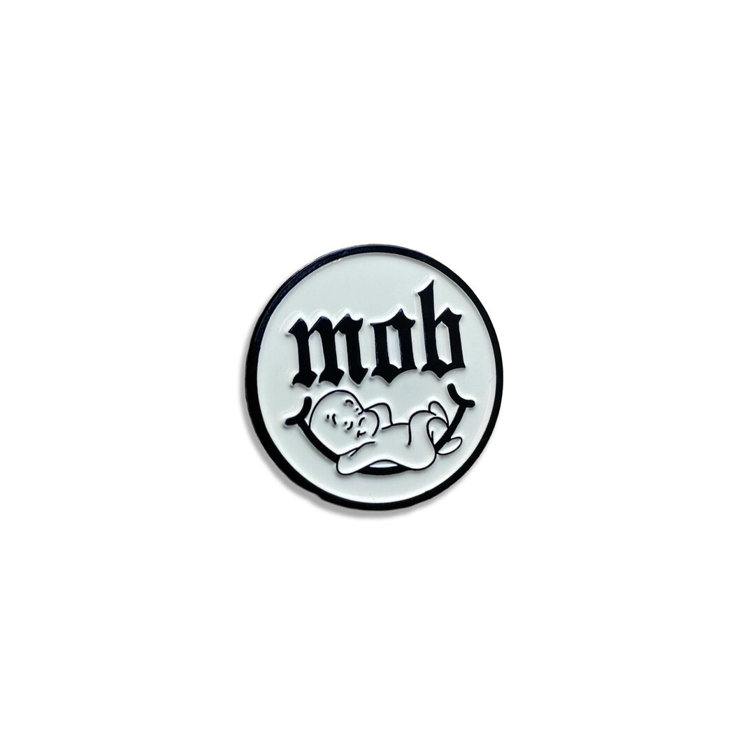 Mob Soft Enamel Pin für (Hüte, Taschen, Weste, Jacken, Beanies, etc ...