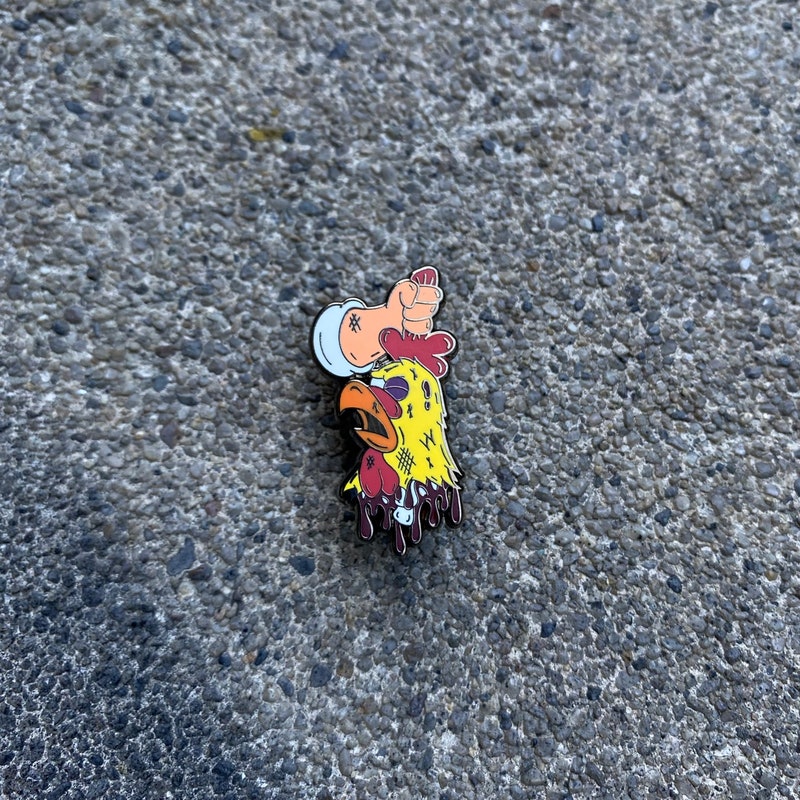 Chicken Pin - Etsy