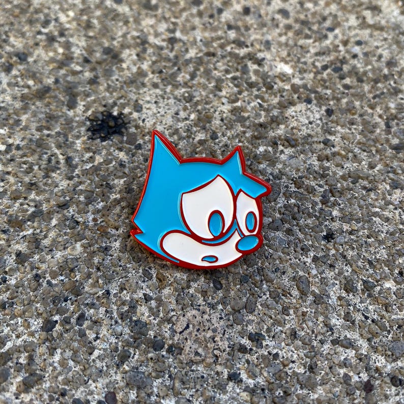 Blue Soft Enamel Pin for (hats, Bags, Vest, Jackets, Beanies, Lanyards ...