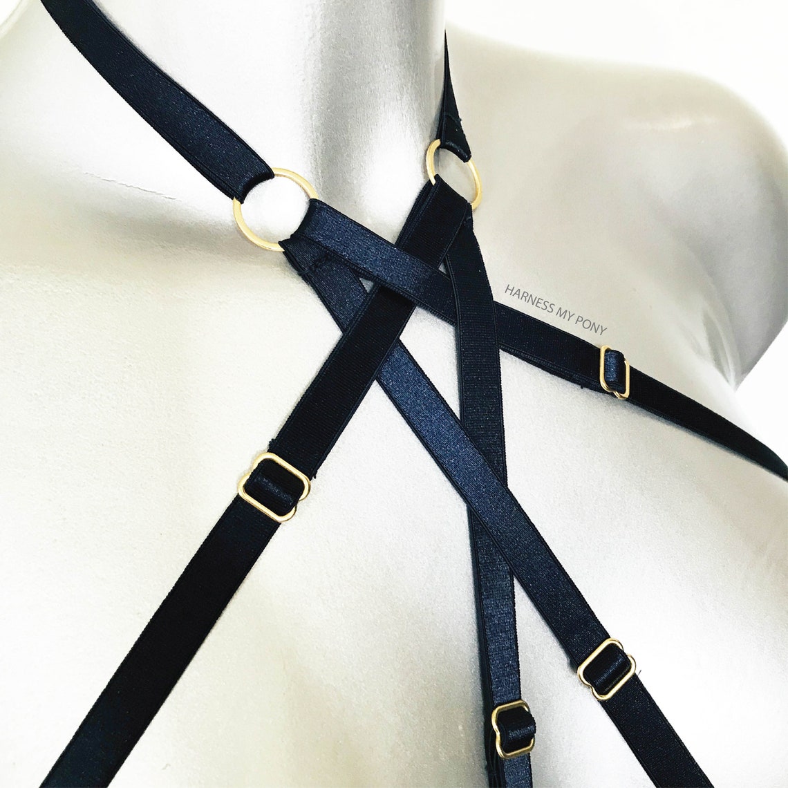 Janis Harness Bra Caged Bra Frame Bra Harness Bralet | Etsy