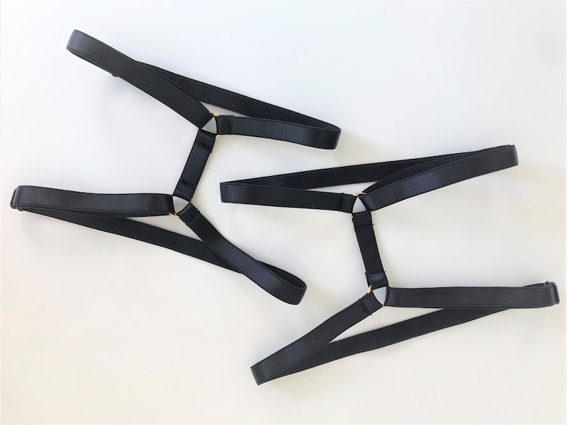 Thigh Leg Harness Suspender Caged Legging Strap | Etsy