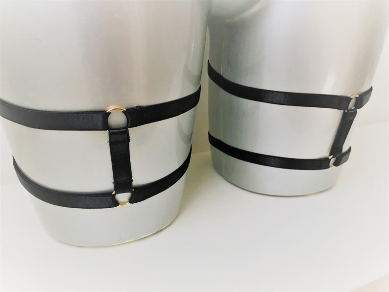 Thigh Leg Harness Suspender Caged Legging Strap | Etsy