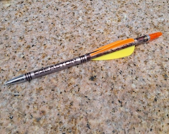 Custom Ballpoint Archery Pen Made From Upcycled Aluminum Easton XX75 ...