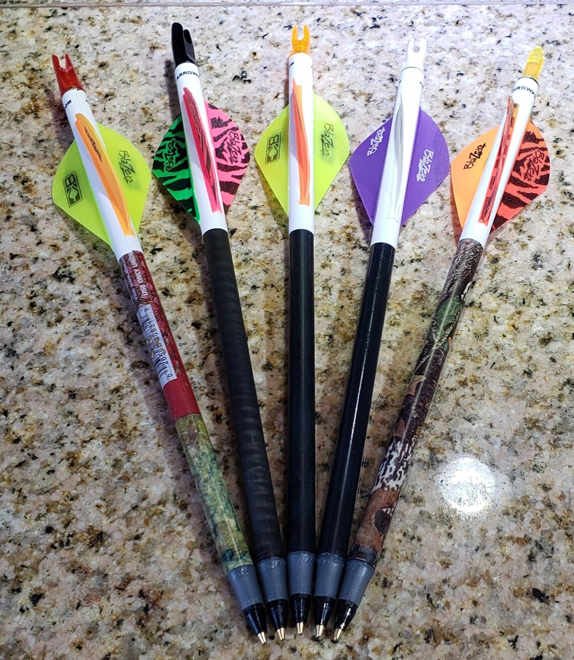 Handmade Arrow Ballpoint Pen: Upcycled Archery Gift - Etsy