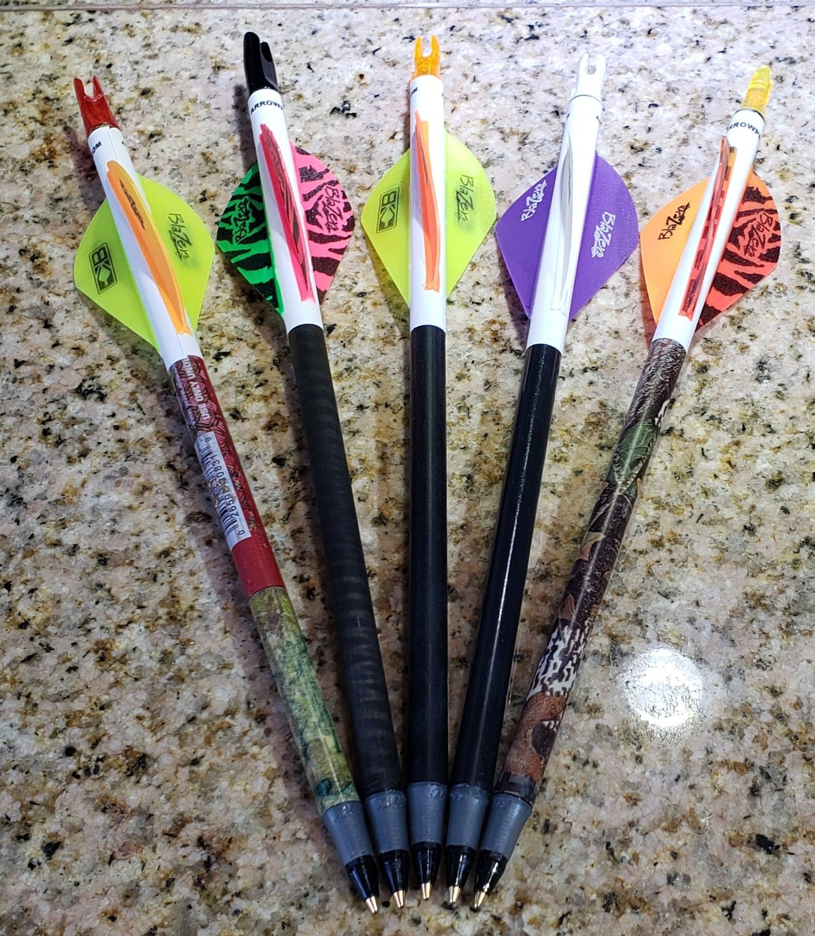 Handmade Arrow Ballpoint Pen: Upcycled Archery Gift - Etsy