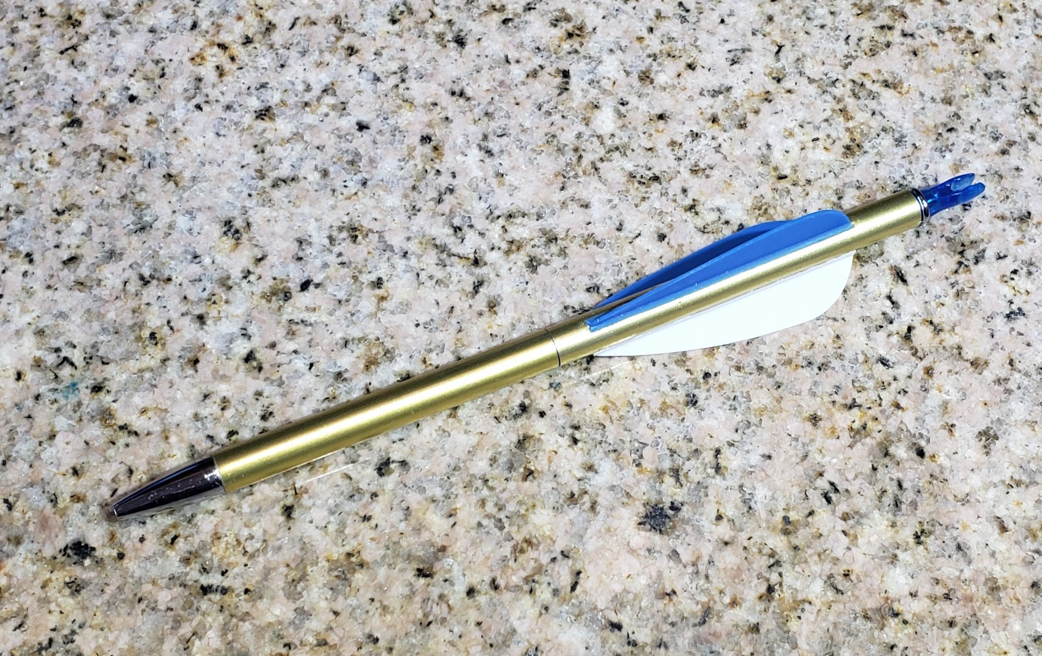 Twist Pen Made From Real Aluminum Arrow Ballpoint Pen, Refillable - Etsy