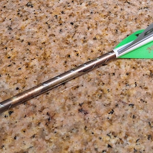 Archery Pen Made From Real Crested Carbon Arrow, Ballpoint Pen ...