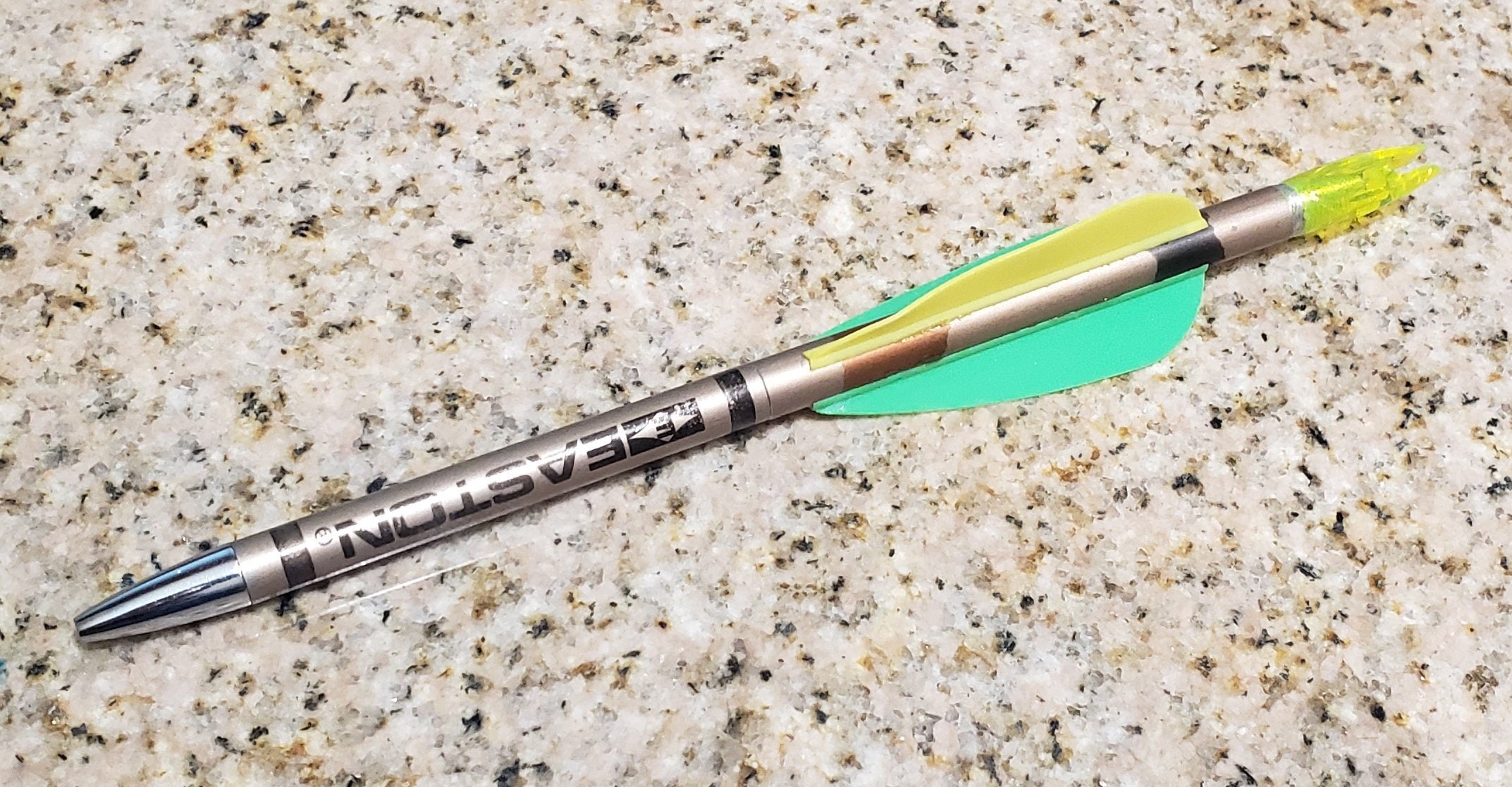 Twist Pen Made From Real Aluminum Arrow Ballpoint Pen, Refillable - Etsy