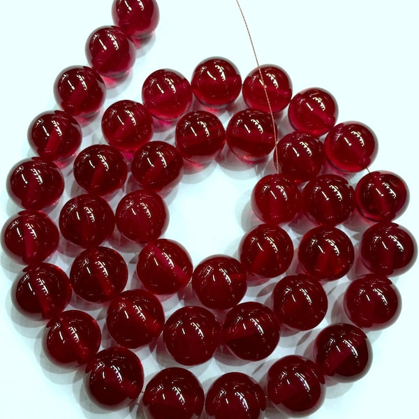Ruby Beads - Etsy
