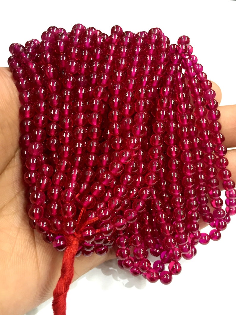 AAAA QUALITY so Gorgeous Ruby Corundum Smooth Round Ball - Etsy