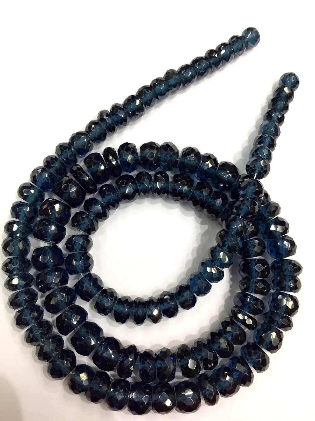 So Gorgeous--london TOPAZ Color Beads London Blue Topaz Faceted ...