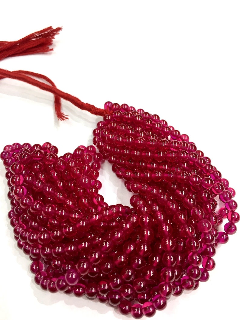 AAAA QUALITY so Gorgeous Ruby Corundum Smooth Round Ball - Etsy