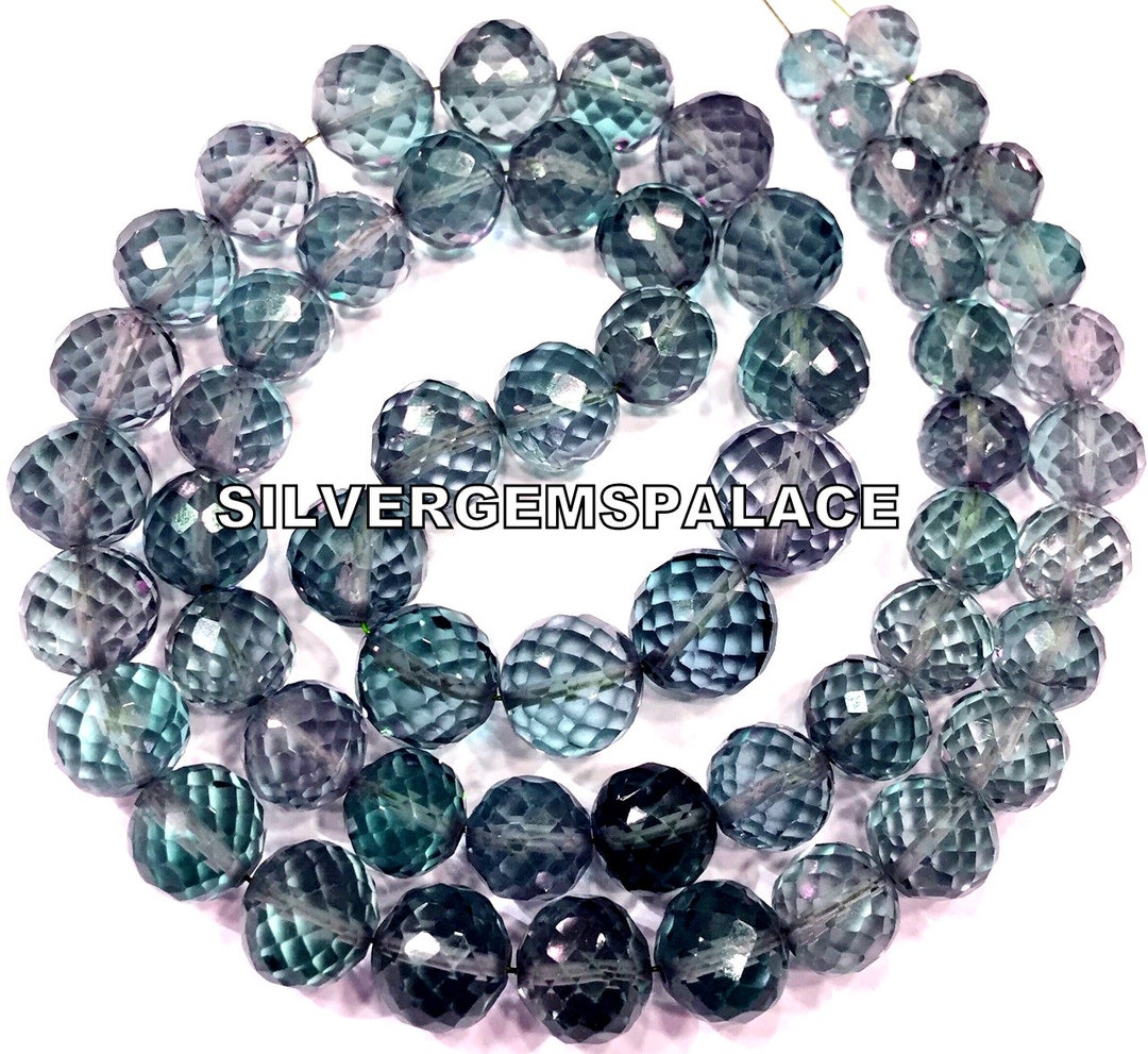 Extremely Rareaaaa Alexandrite Faceted Round Beads Alexandrite Gemstone ...