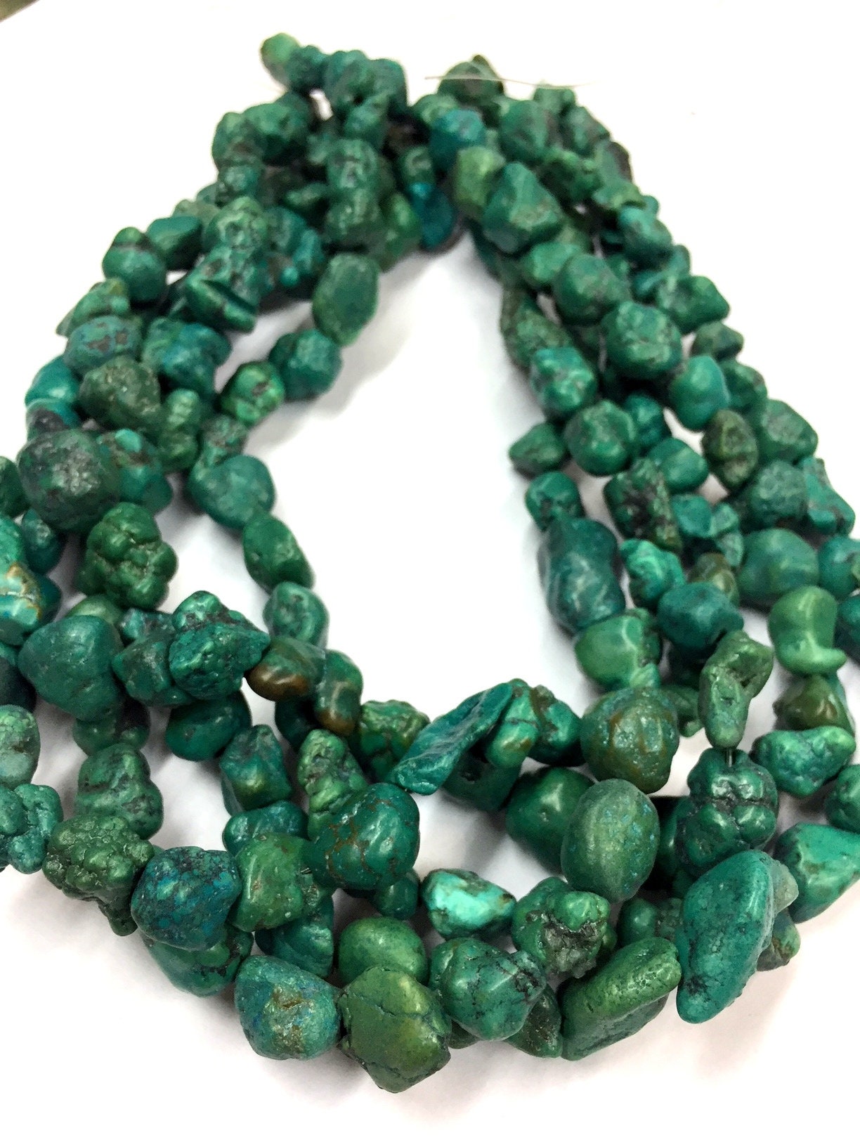 Natural Turquoise Smooth Plain Nuggets Beads Turquoise Nuggets | Etsy