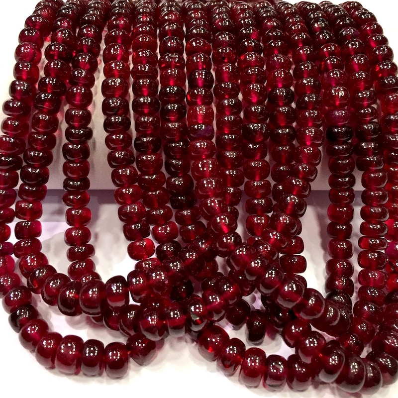Ruby Beads - Etsy