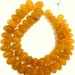 Extremely Rarenatural Wonder Yellow Sapphire Melon Shape Beads Unique ...