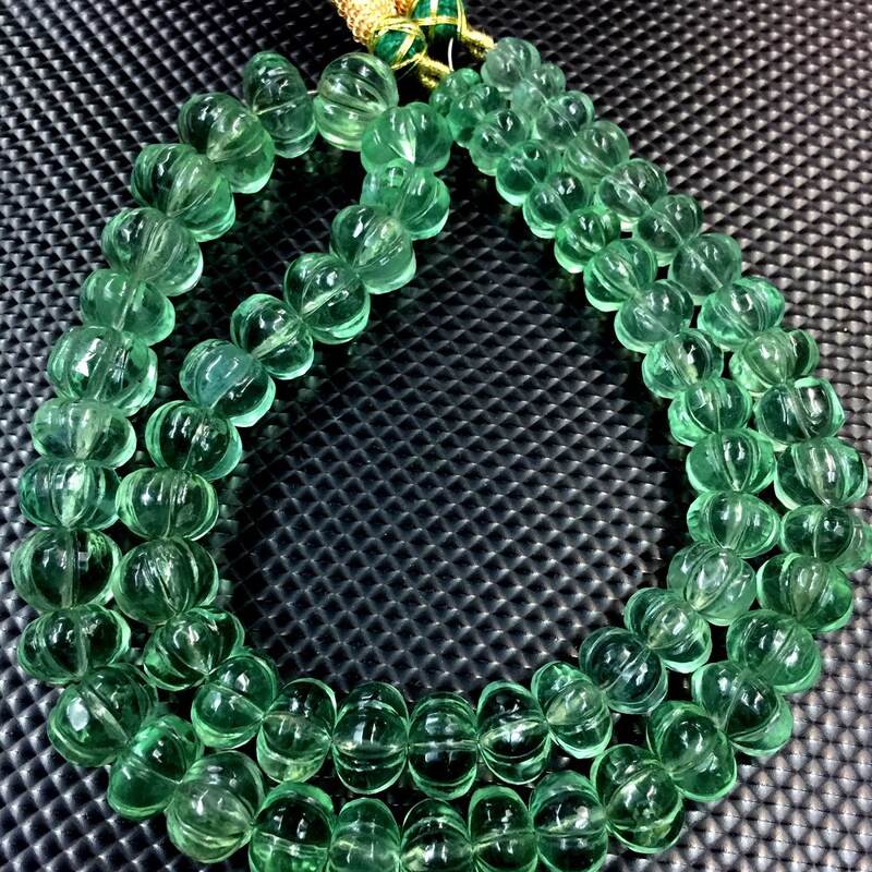 Carved Melon Beads - Etsy