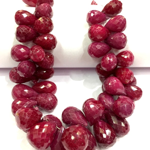 Teardrop Ruby - Etsy