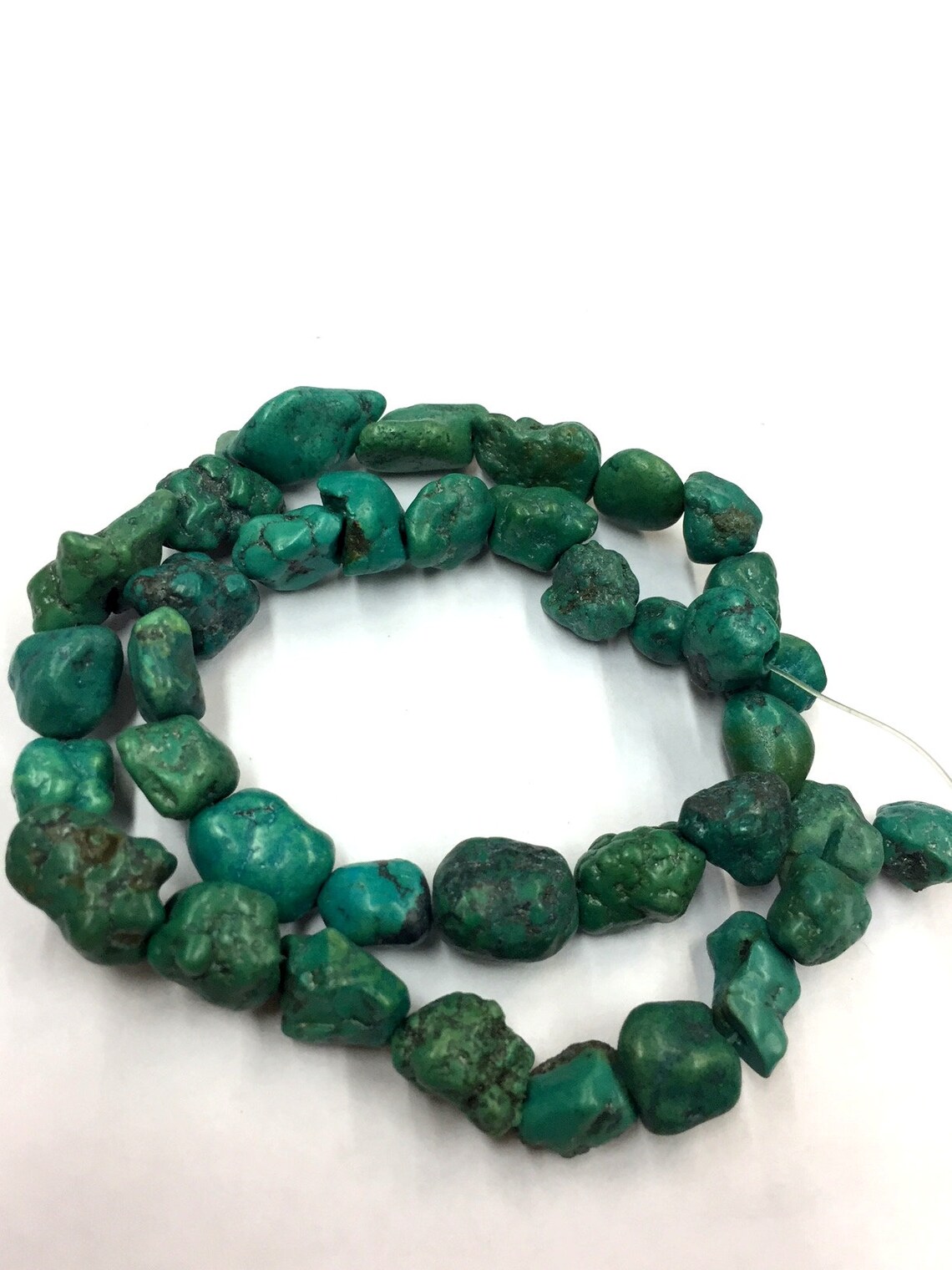 Natural Turquoise Smooth Plain Nuggets Beads Turquoise Nuggets - Etsy