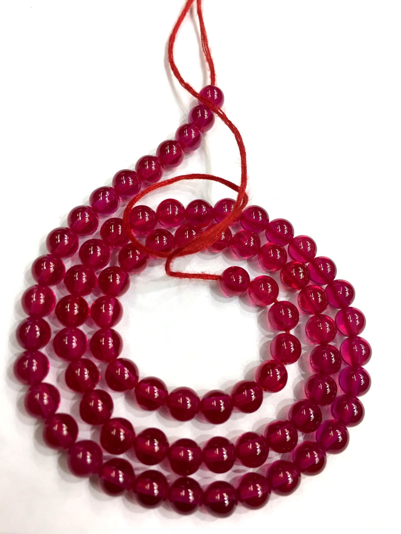 AAAA QUALITY so Gorgeous Ruby Corundum Smooth Round Ball - Etsy