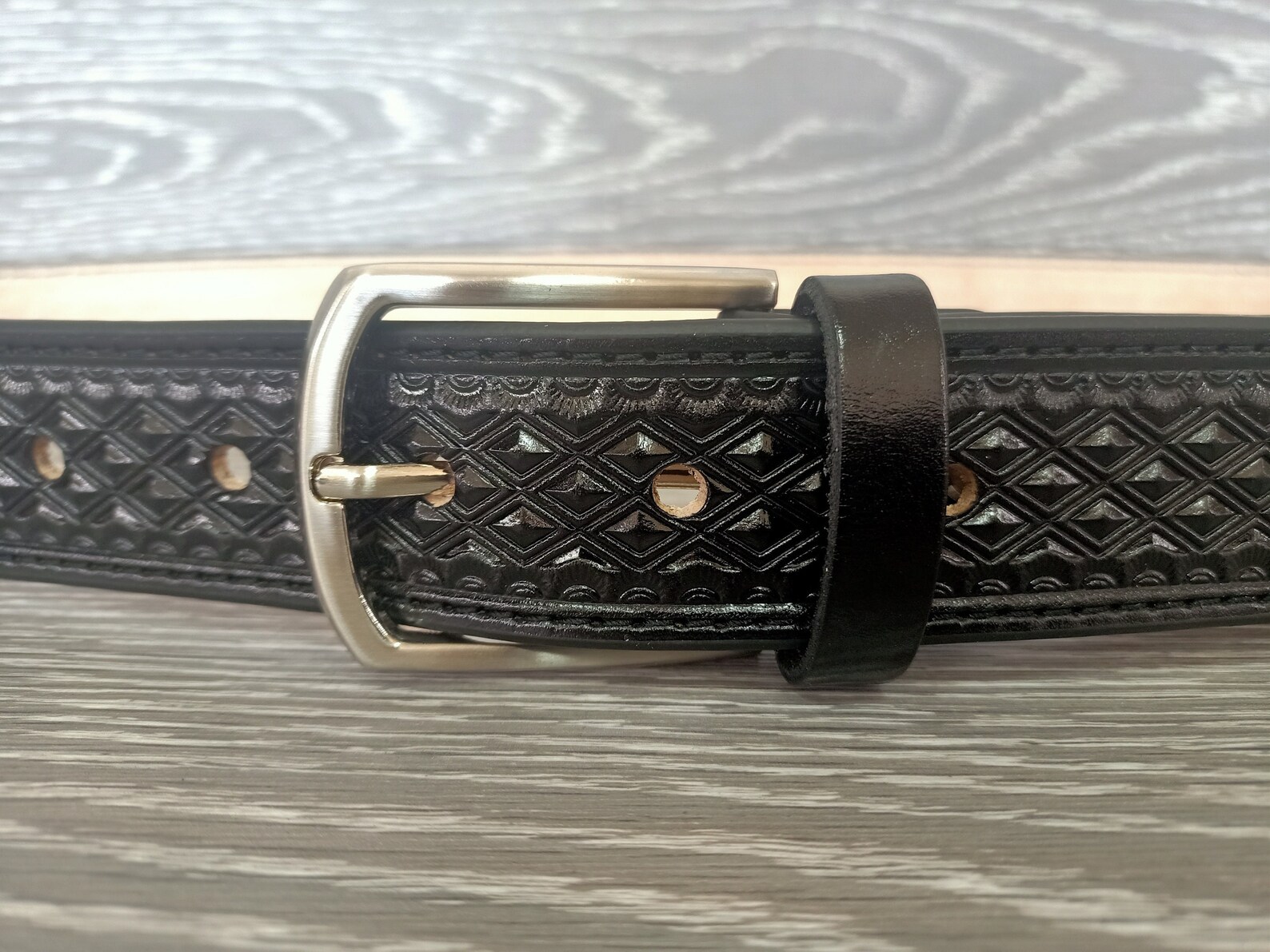 Gradient Brown Leather Belt Brown Leather Belts Personalized - Etsy