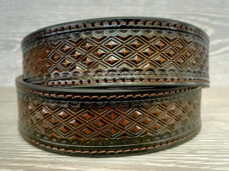 Handmade Belt Mens Genuine Leather Belt for Men Custom Belt - Etsy