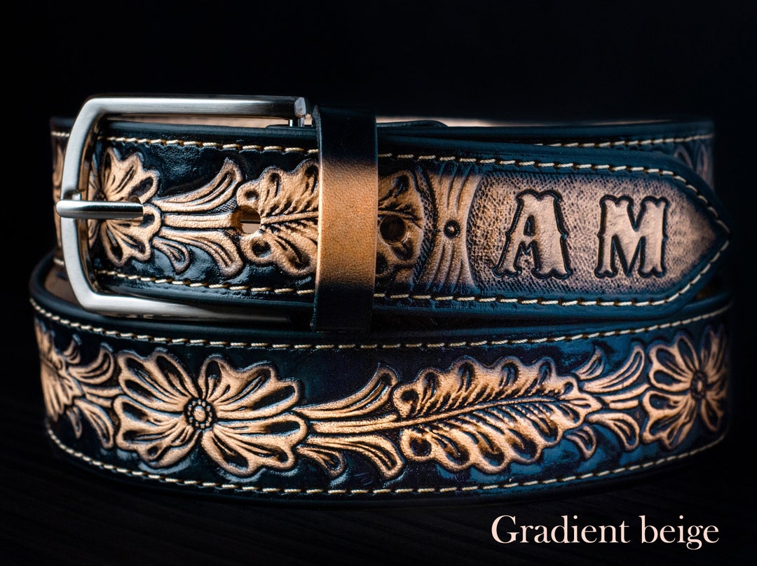 Western Belt, Mens Western Belt,cowboy Belt,custom Leather Belts ...