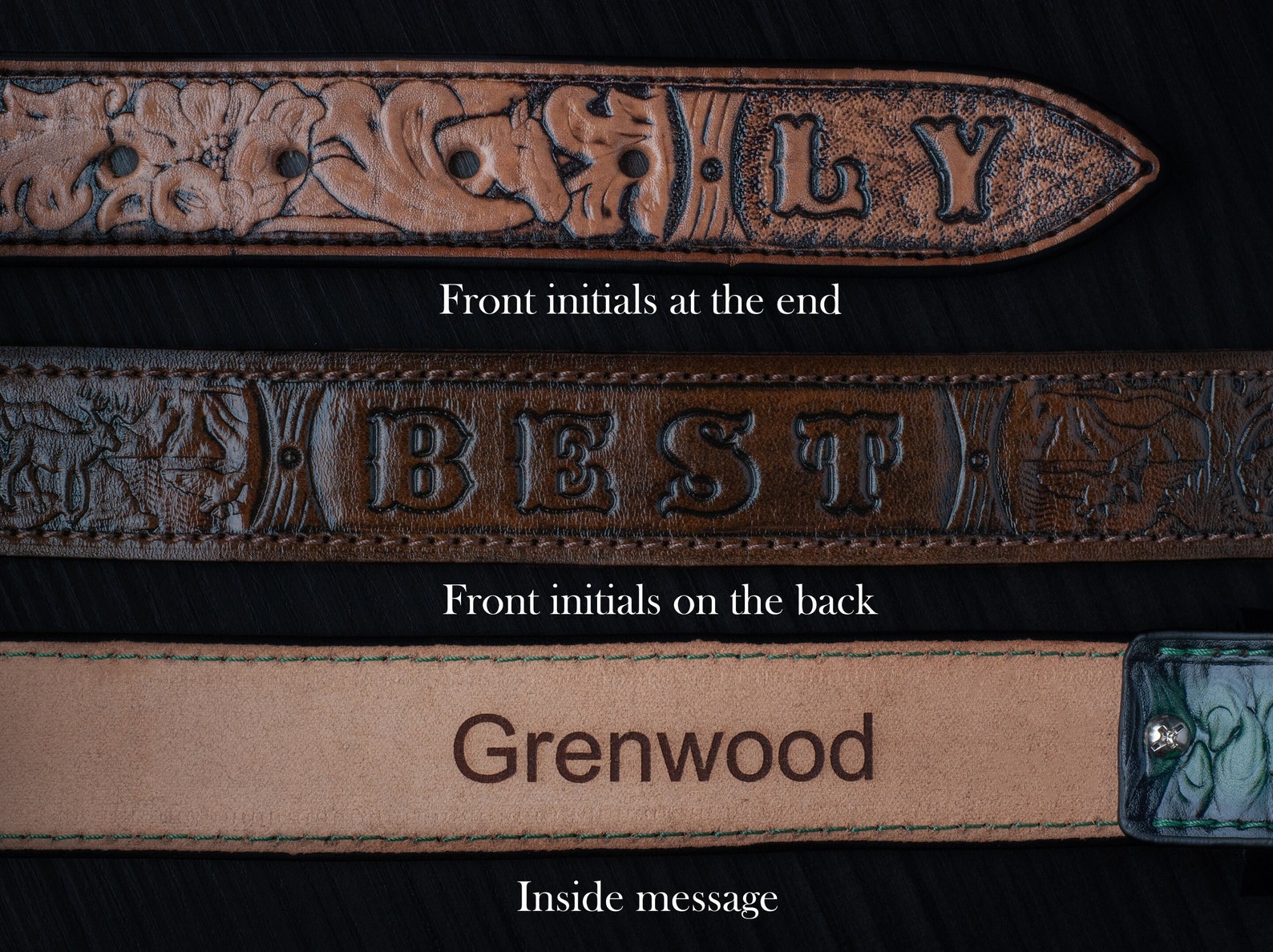 Custom Leather Belts Handmade Leather Belts Personalized - Etsy