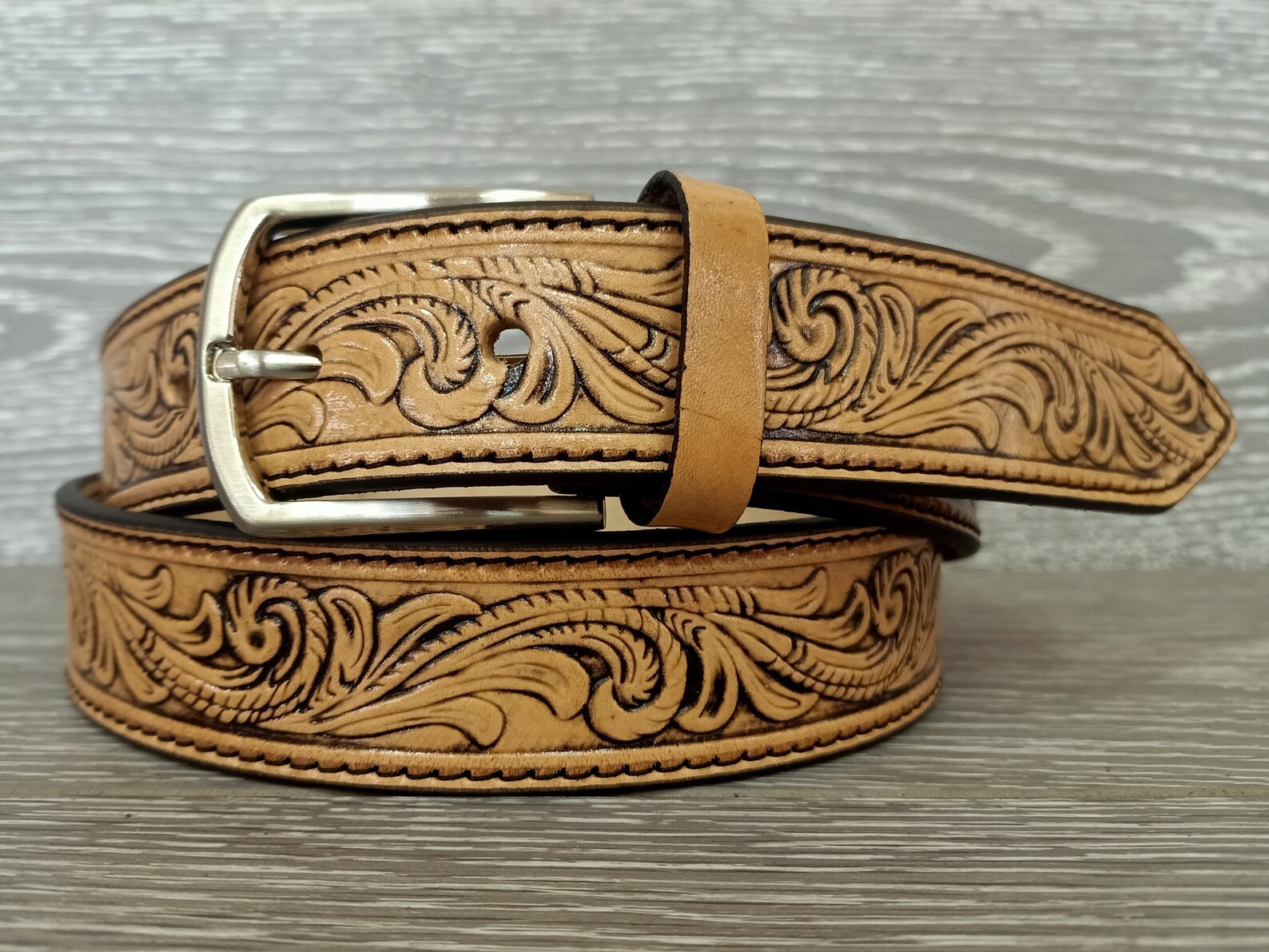 Leather Belt Handmade Belt Custom Leather Belt Genuine - Etsy