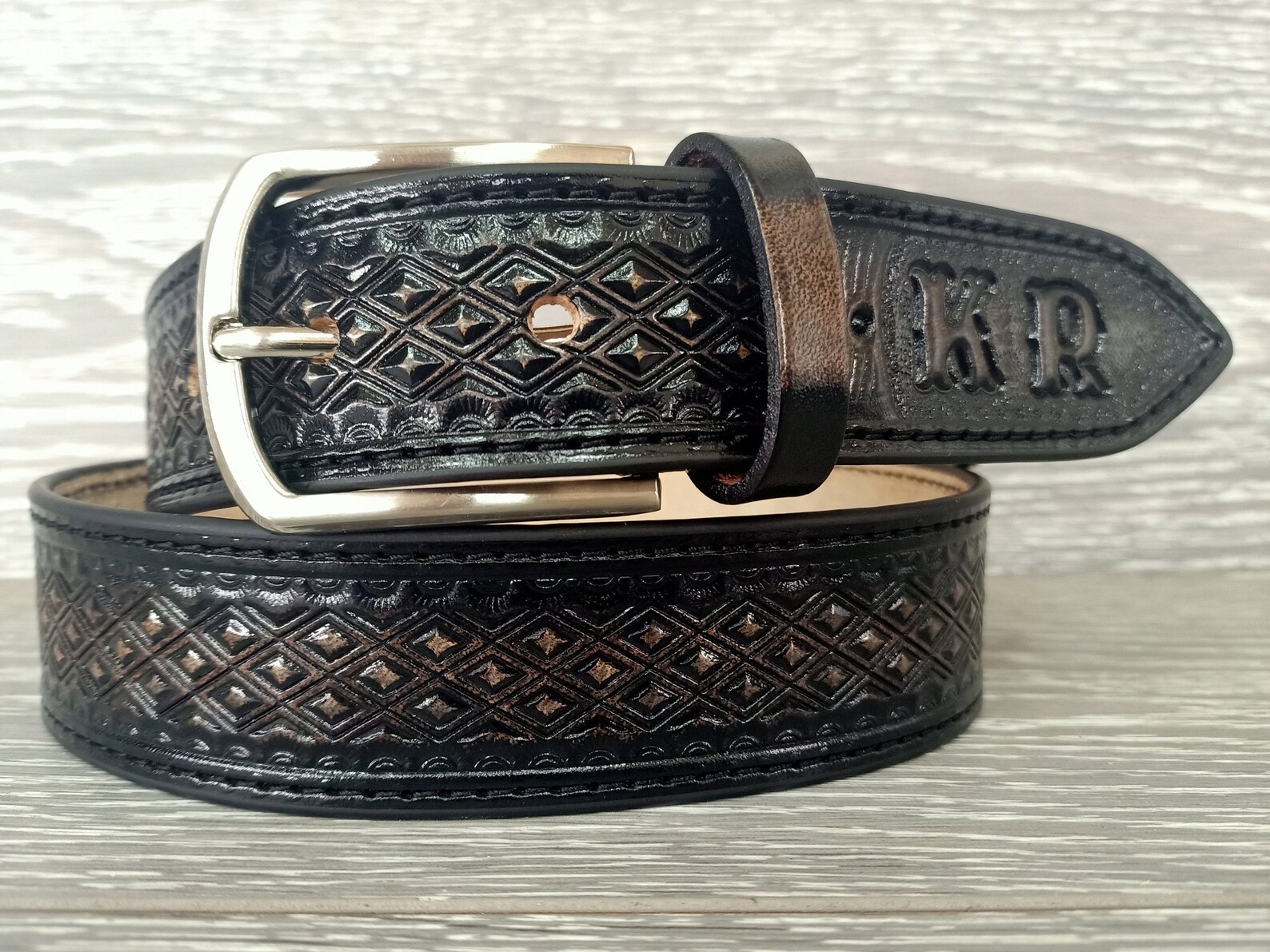 Handmade Belt Mens Genuine Leather Belt for Men Custom Belt - Etsy