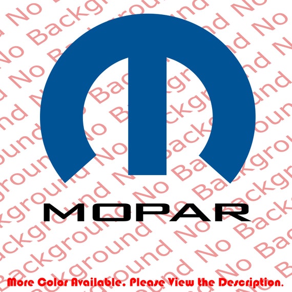 MOPAR Performance Parts Vinyl No Background Decal Car | Etsy
